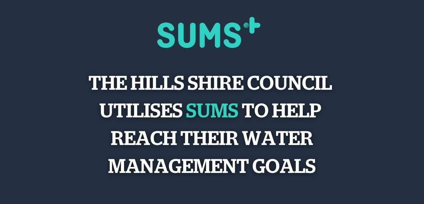 Proactive Water Management in Hills Shire Council - SUMS